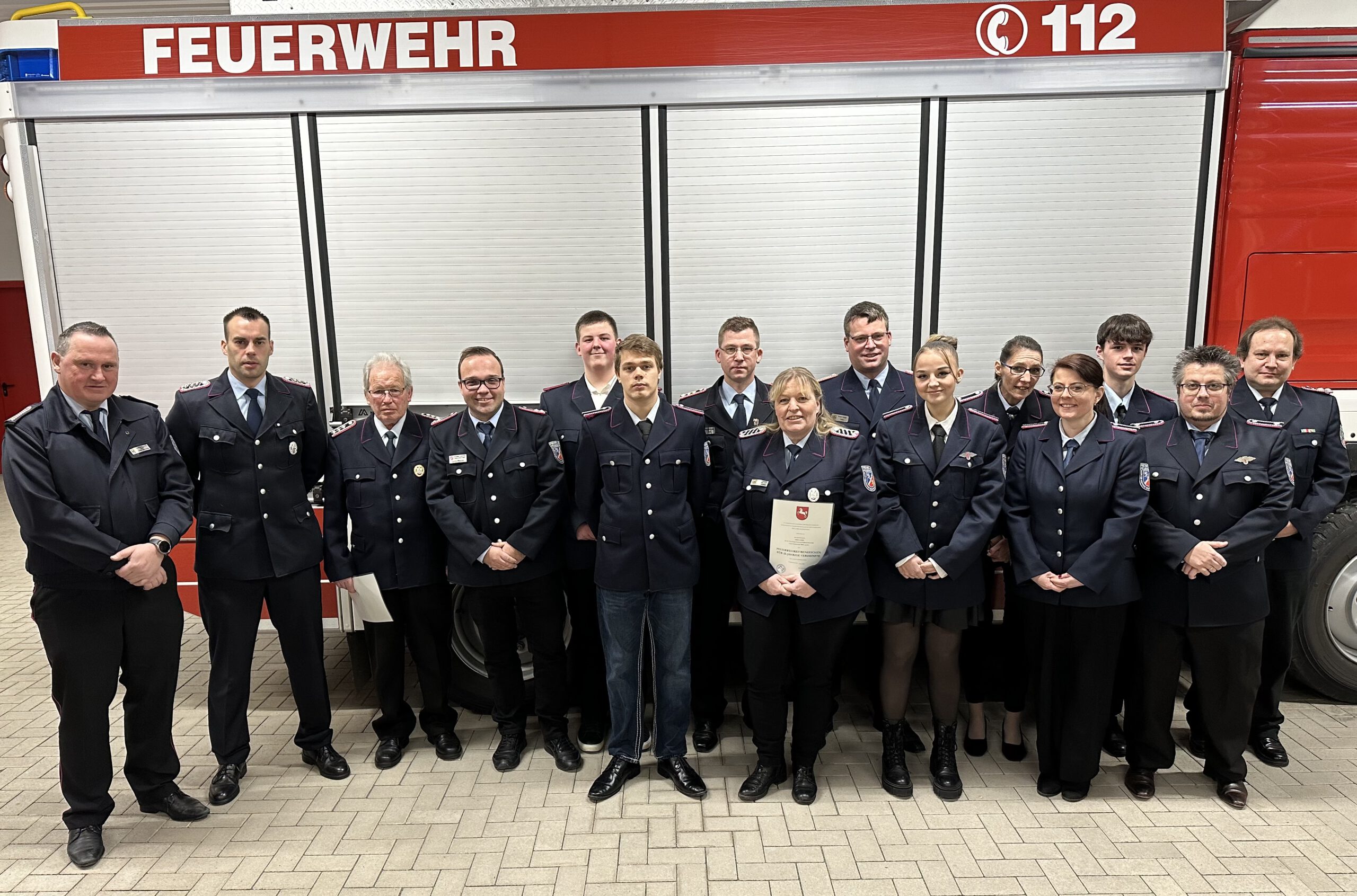 Jahreshauptversammlung OF Halle 20.01.2024 - Samtgemeindefeuerwehr Bodenwerder-Polle